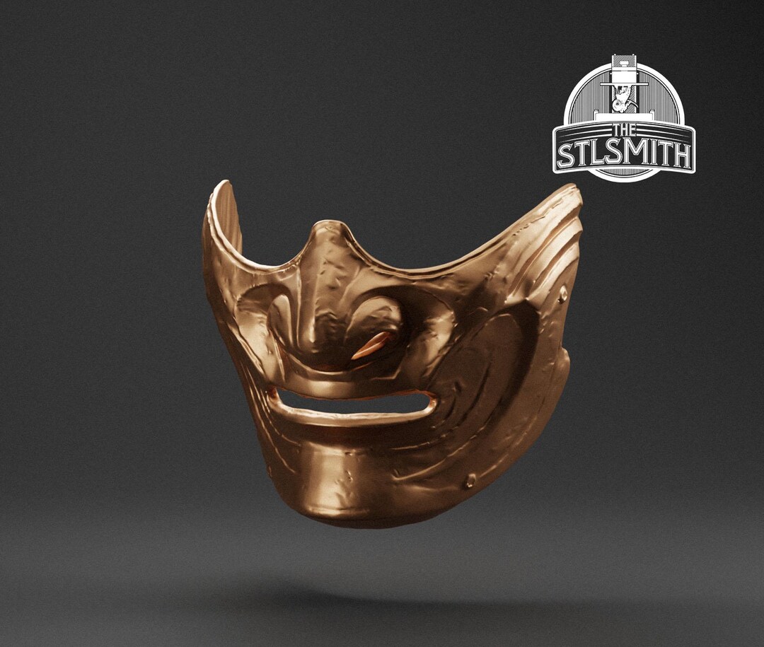 Venerable Spirit Mask Ghost of Tsushima STL Digital Model Cosplay 3D ...