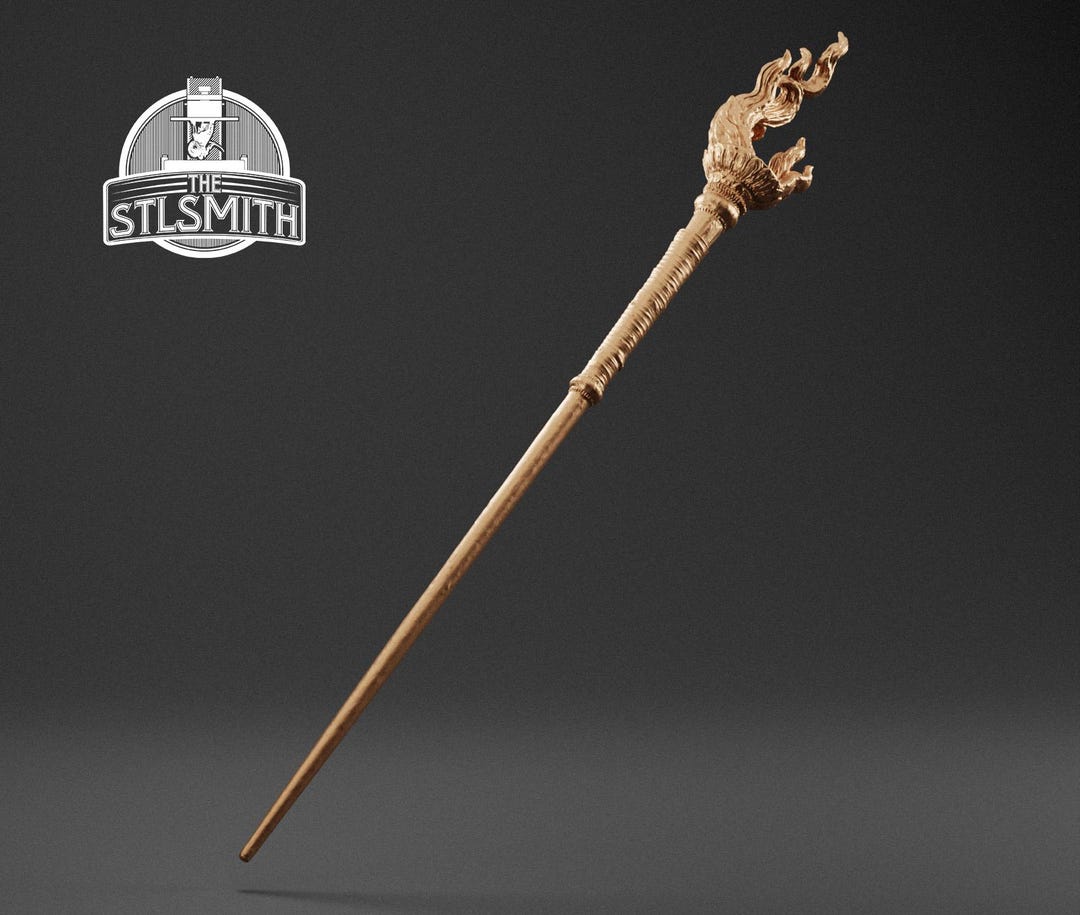 Battahli Scepter Dragon's Dogma Cosplay STL Digital Model 3D Printing ...