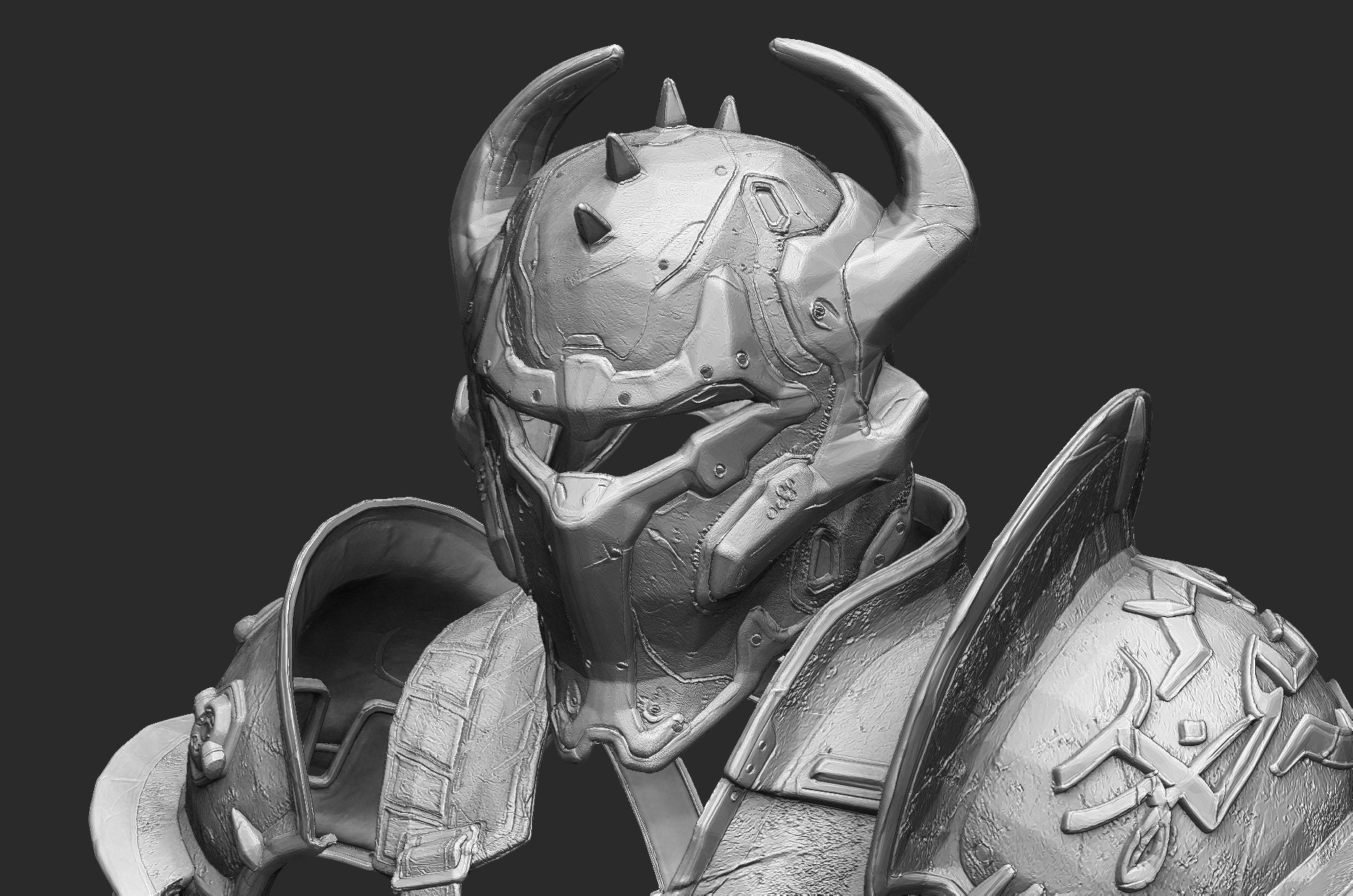 Sentinel Light Armour Doom Eternal Cosplay STL Digital Model - Etsy España