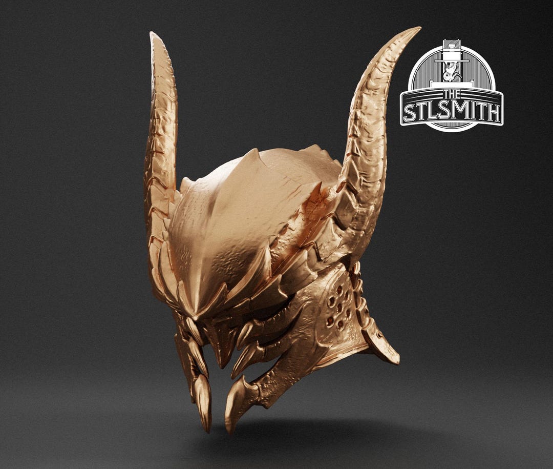 Gore Helm MHW STL Digital Model Cosplay 3D Printing - Etsy