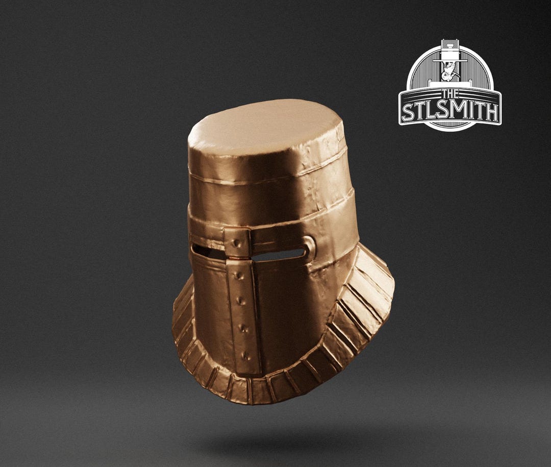 Iron Helm DS3 STL Digital Model Cosplay 3D Printing - Etsy