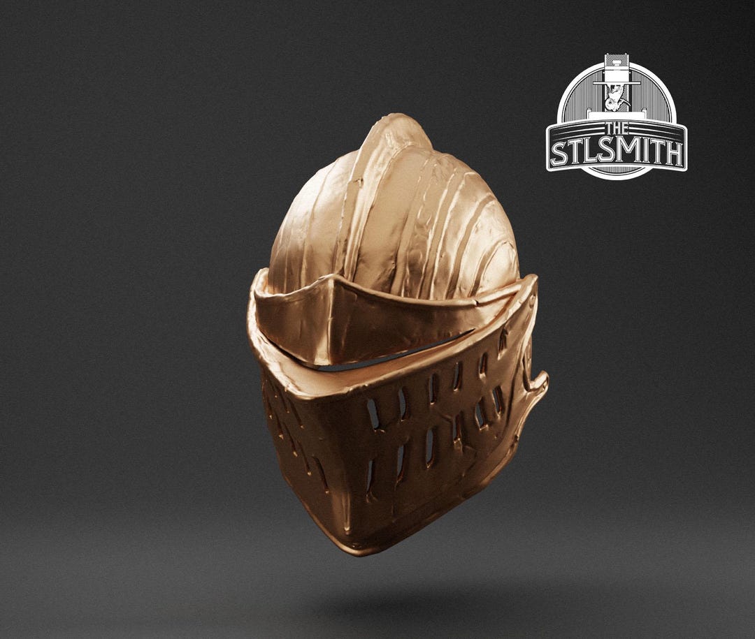 Lothric Knight Helm DS3 STL Digital Model Cosplay 3D Printing - Etsy