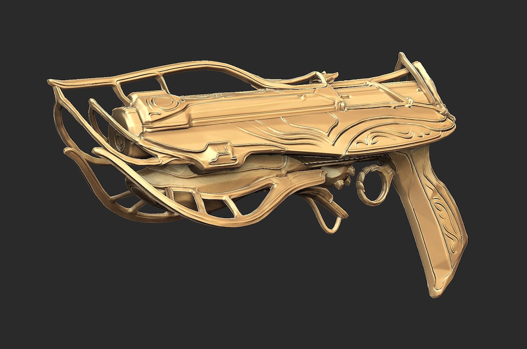 Sicarus Prime Warframe STL Digital Model 3D Print Cosplay - Etsy