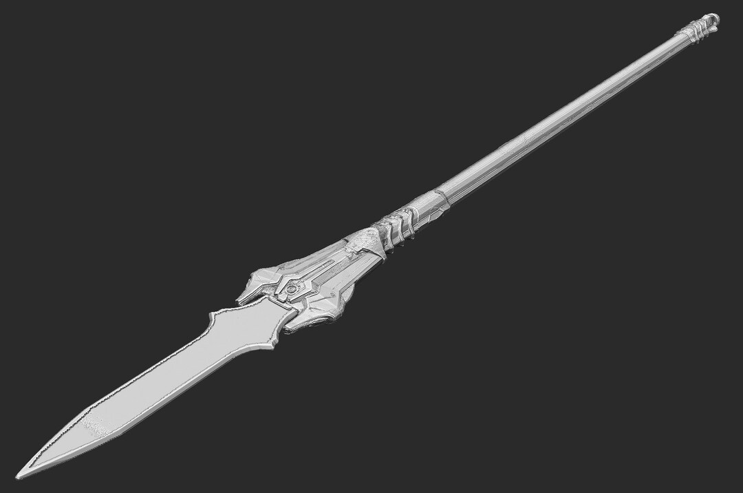 Sentinel Spear Doom Eternal Cosplay STL Digital Model 3D Print - Etsy Sentinel Spear Doom Eternal Cosplay STL Digital Model 3D Print - Etsy