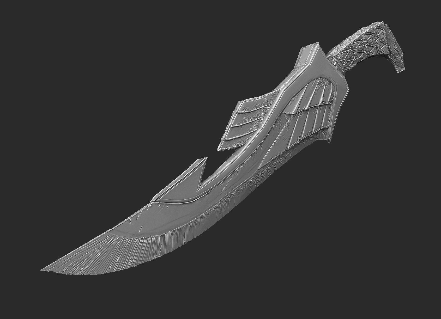 Elven Dagger Skyrim Cosplay STL Digital Model 3D Print | Etsy