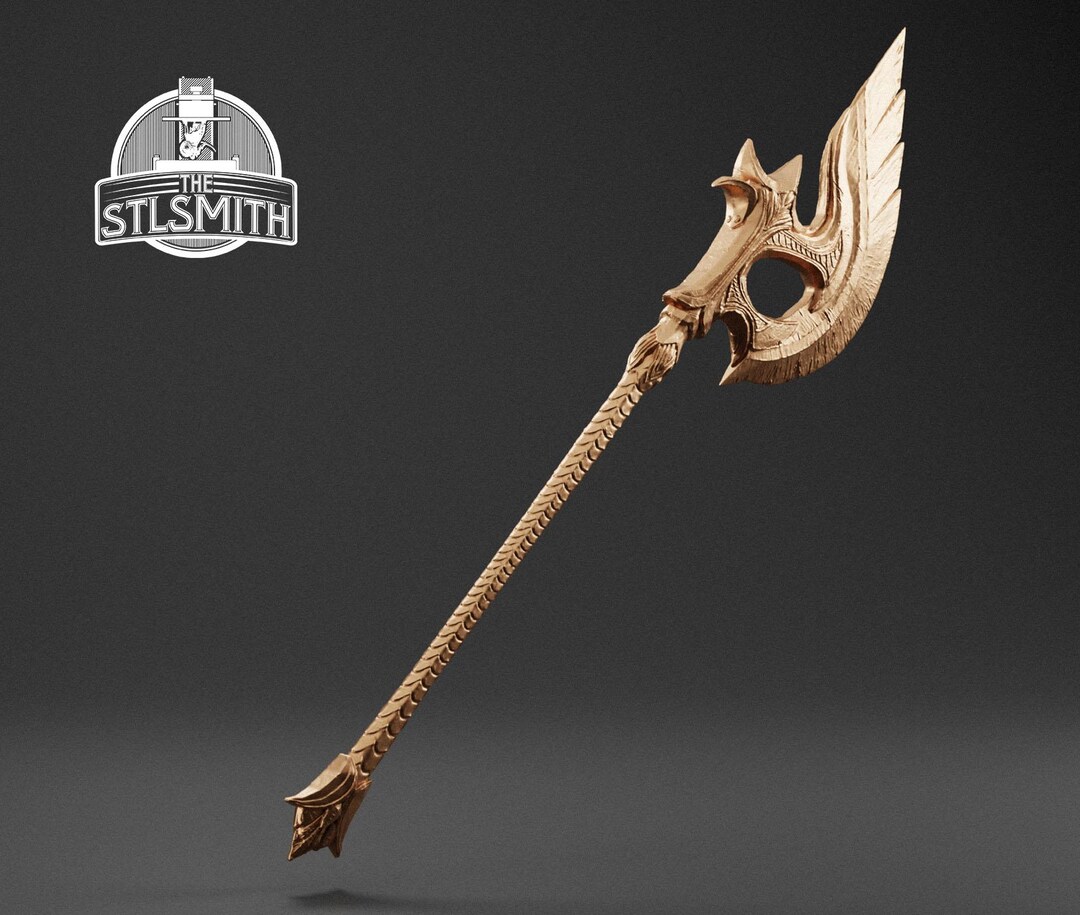 Glass Battleaxe Life Size Replica Prop Kit 3D Print FDM - Etsy
