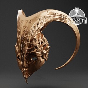 Modelo digital STL de Elden Ring del yelmo de Hoslow para cosplay ...