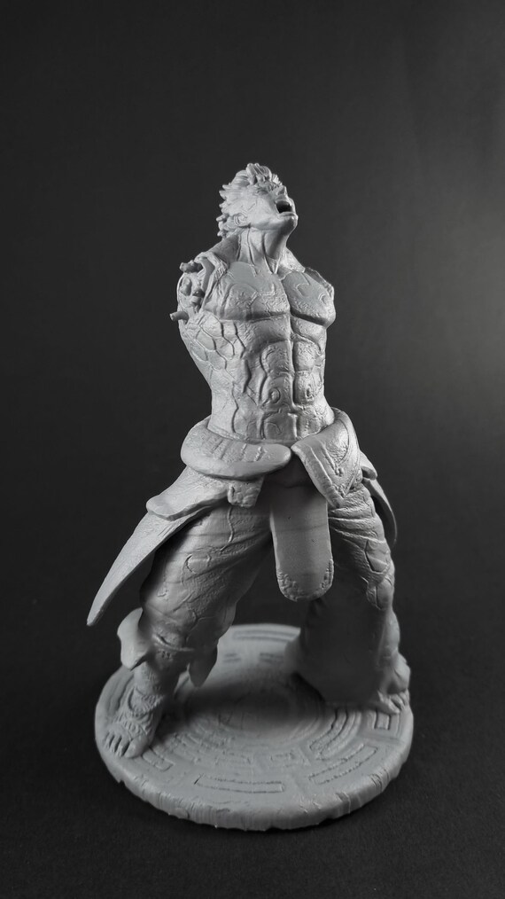 Asura Three Asura's Wrath 3D Model STL File 3D Print Sculpture Art ...