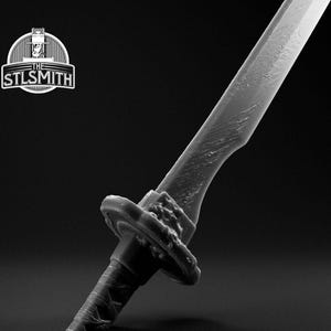 Rakshasa's Great Katana Life Size Replica Prop Kit 3D Print FDM - Etsy