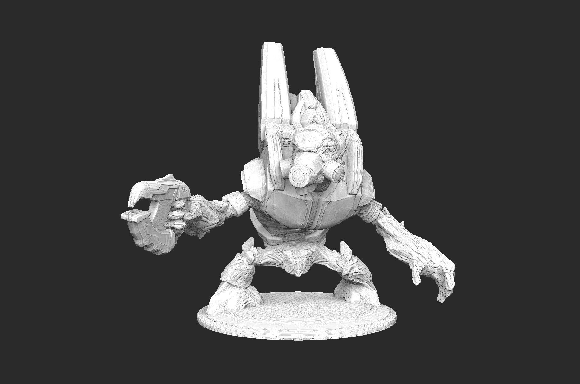 Grunt Major Halo Reach 3D Model STL File 3D Print | Etsy