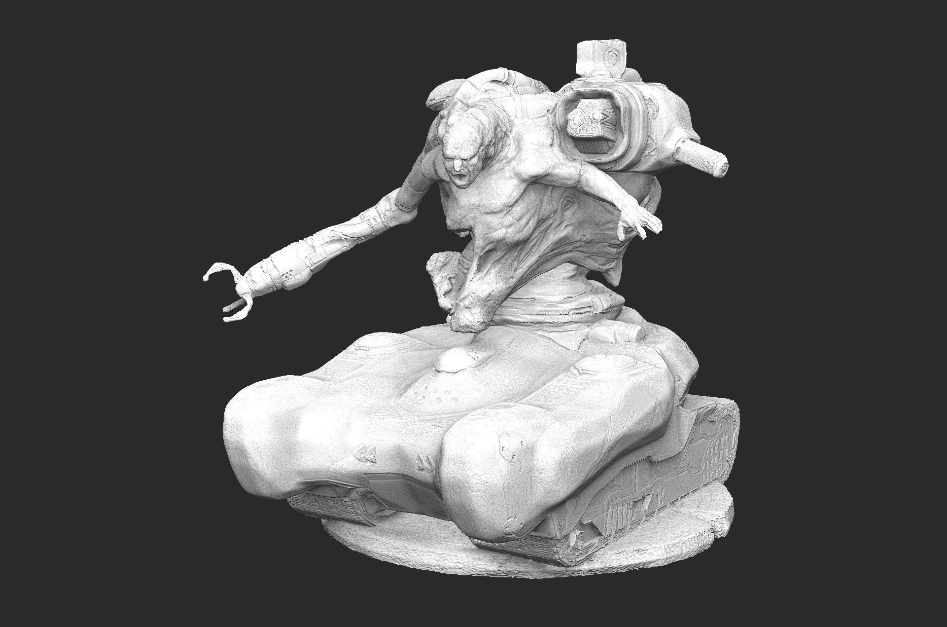 Sabaoth Doom 3 3D Model STL File 3D Print | Etsy