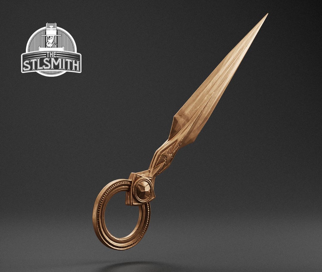 Kit di replica a grandezza naturale del pugnale Lyrium Solas, stampa 3D ...