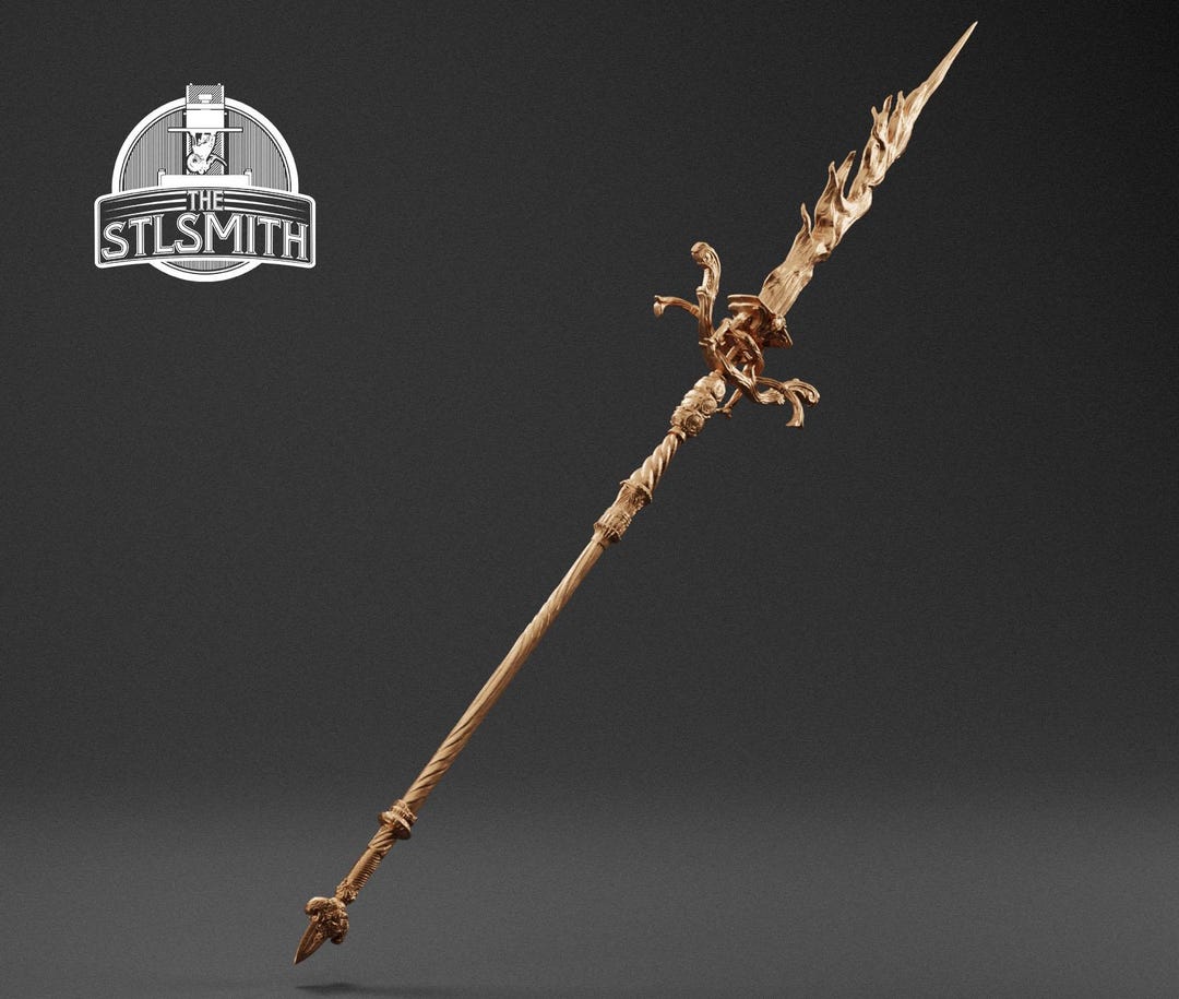 Spear of the Impaler Life Size Replica Prop Kit 3D Print FDM - Etsy