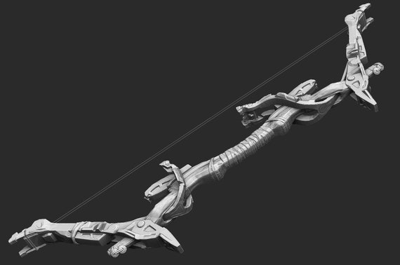 War Bow Horizon Zero Dawn STL Digital Model 3D Print Cosplay - Etsy Polska