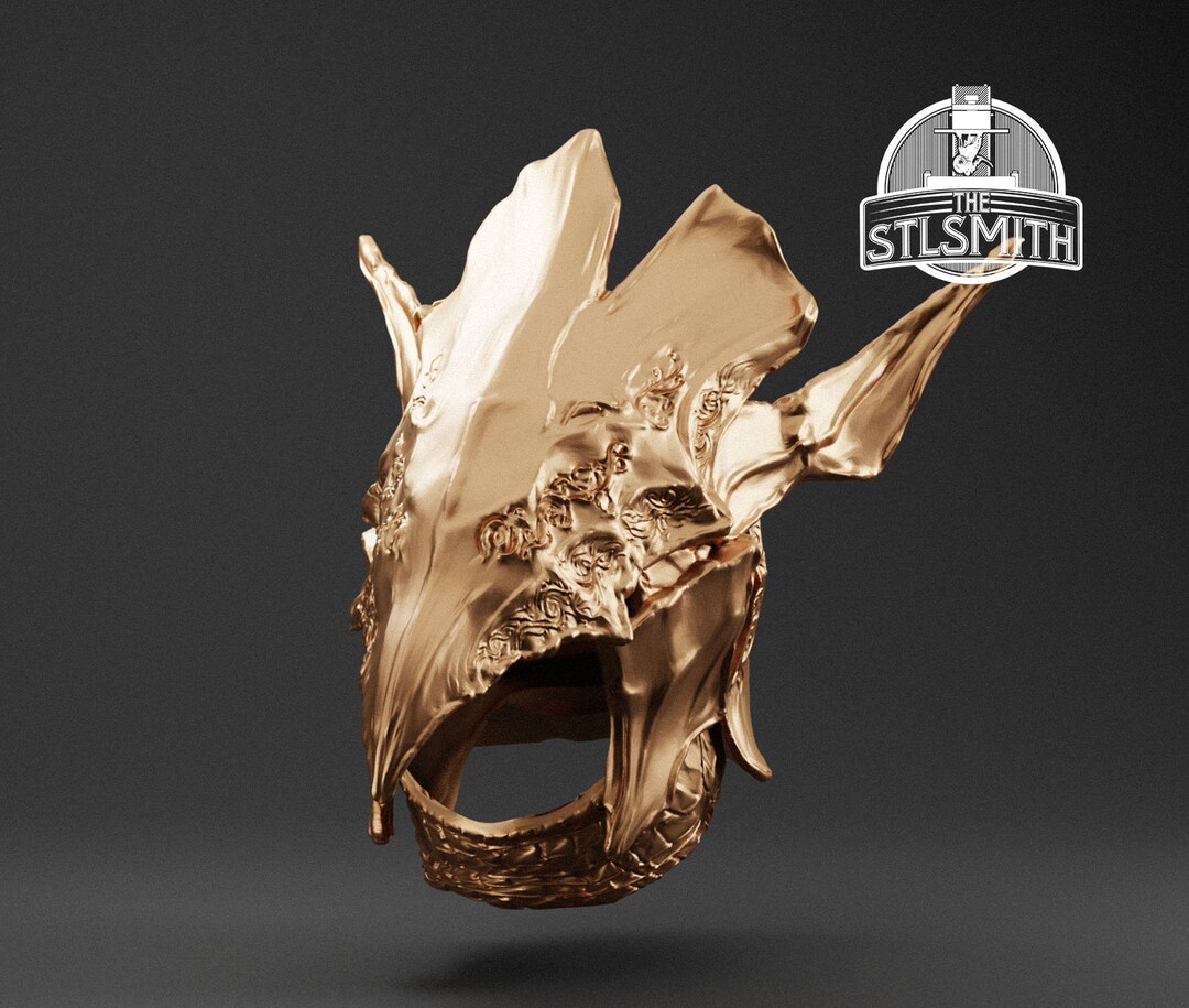 Maliketh's Helm ER STL Digital Model Cosplay 3D Printing - Etsy