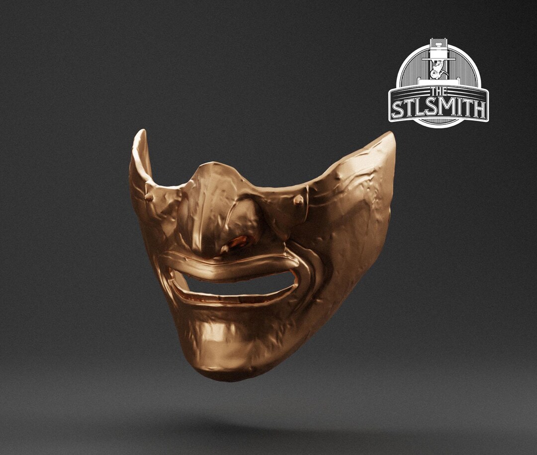 Samurai Clan Mask Life Size Replica Prop Kit 3D Print FDM - Etsy