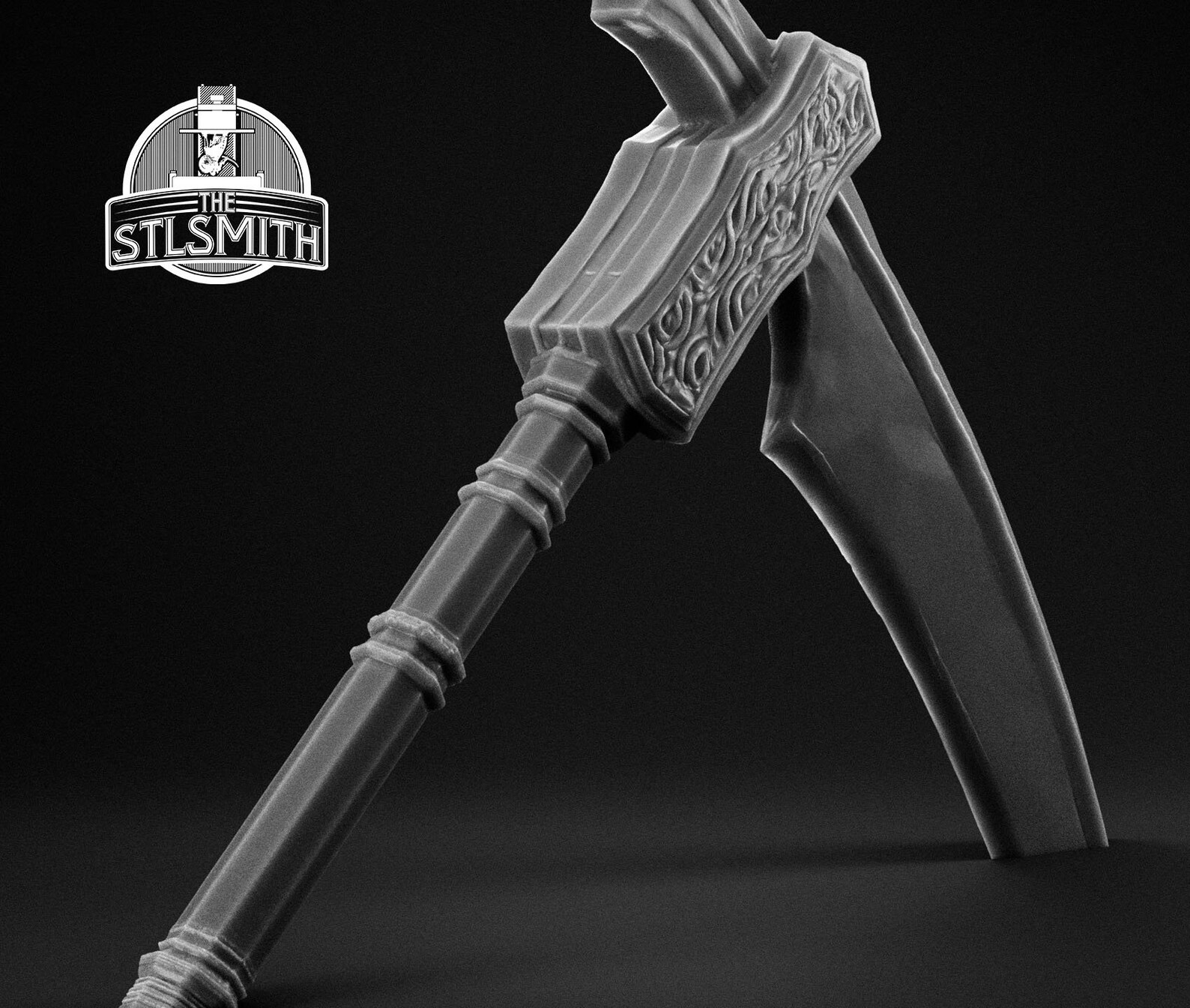 Friede's Great Scythe Life Size Replica Prop Kit 3D Print FDM - Etsy