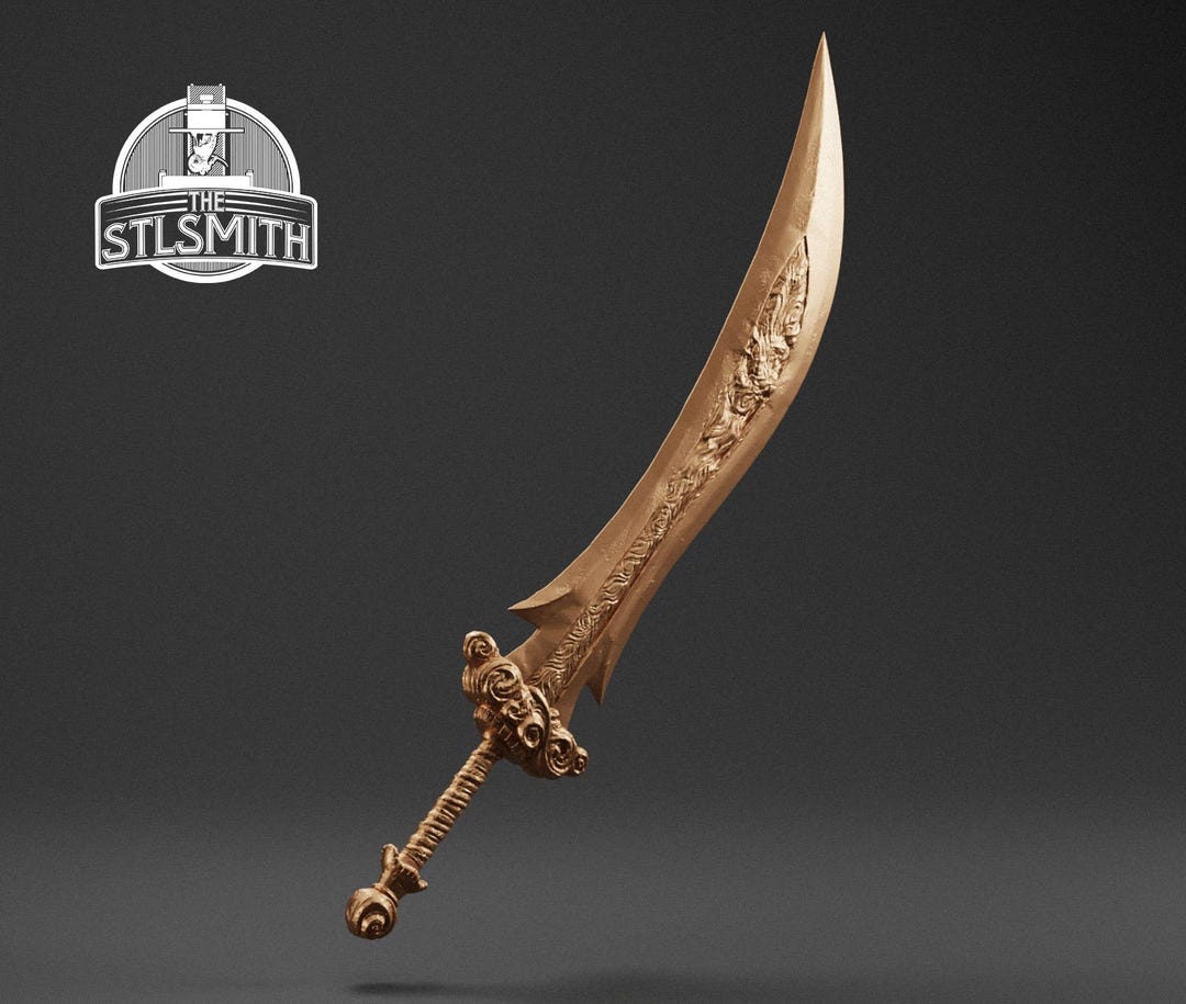 Freyja's Greatsword Life Size Replica Prop Kit 3D Print FDM - Etsy UK