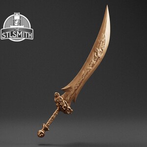Freyja's Greatsword Life Size Replica Prop Kit 3D Print FDM - Etsy