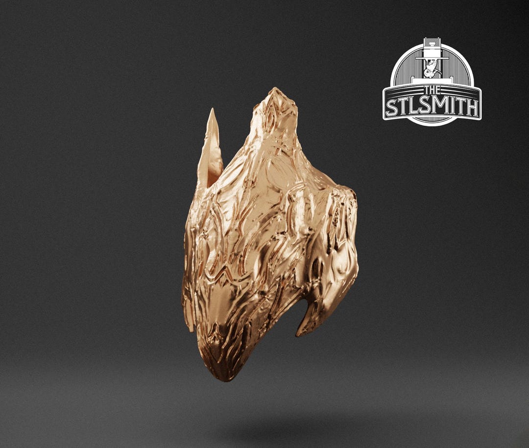 Wolf Knight Helm Life Size Replica Prop Kit 3D Print FDM - Etsy