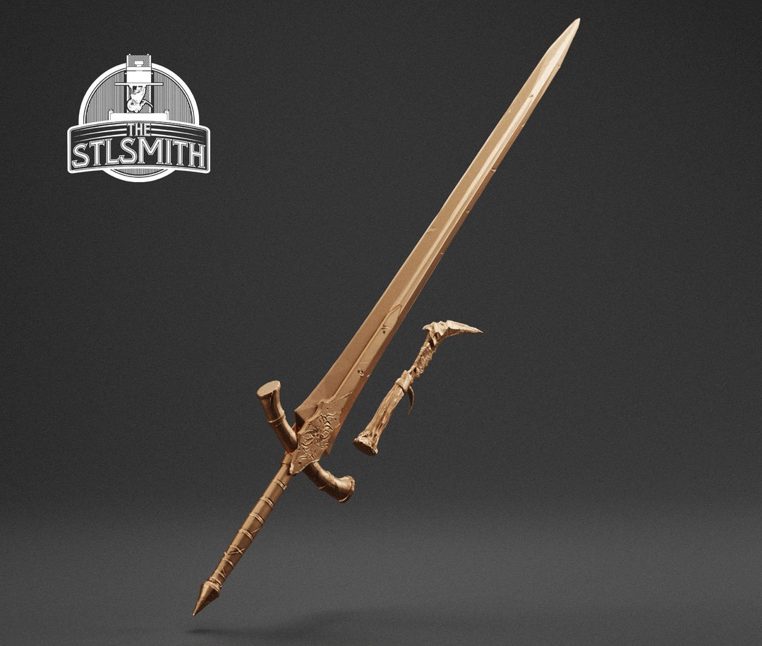 Farron Greatsword Life Size Replica Prop Kit 3D Print FDM - Etsy