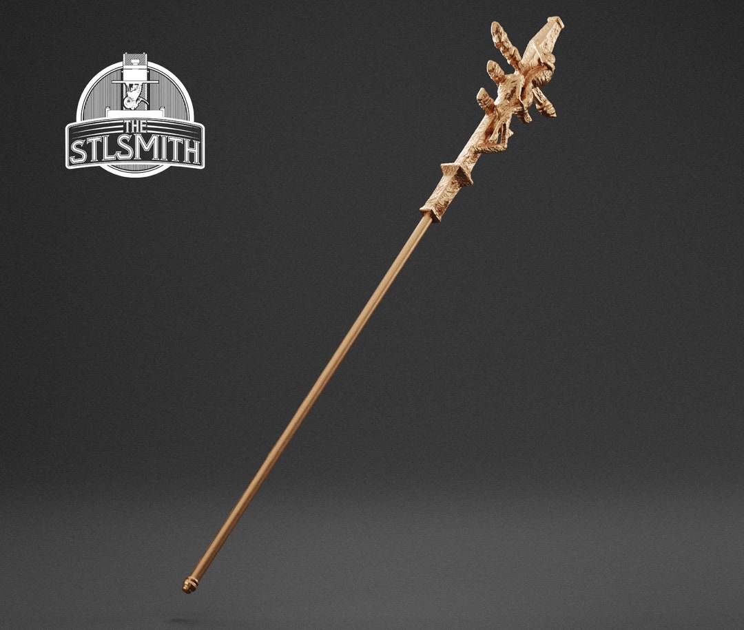 Mangrub's Staff Life Size Replica Prop Kit 3D Print FDM - Etsy