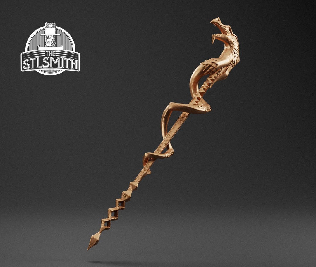 Serpent's Tail Life Size Replica Prop Kit 3D Print FDM - Etsy