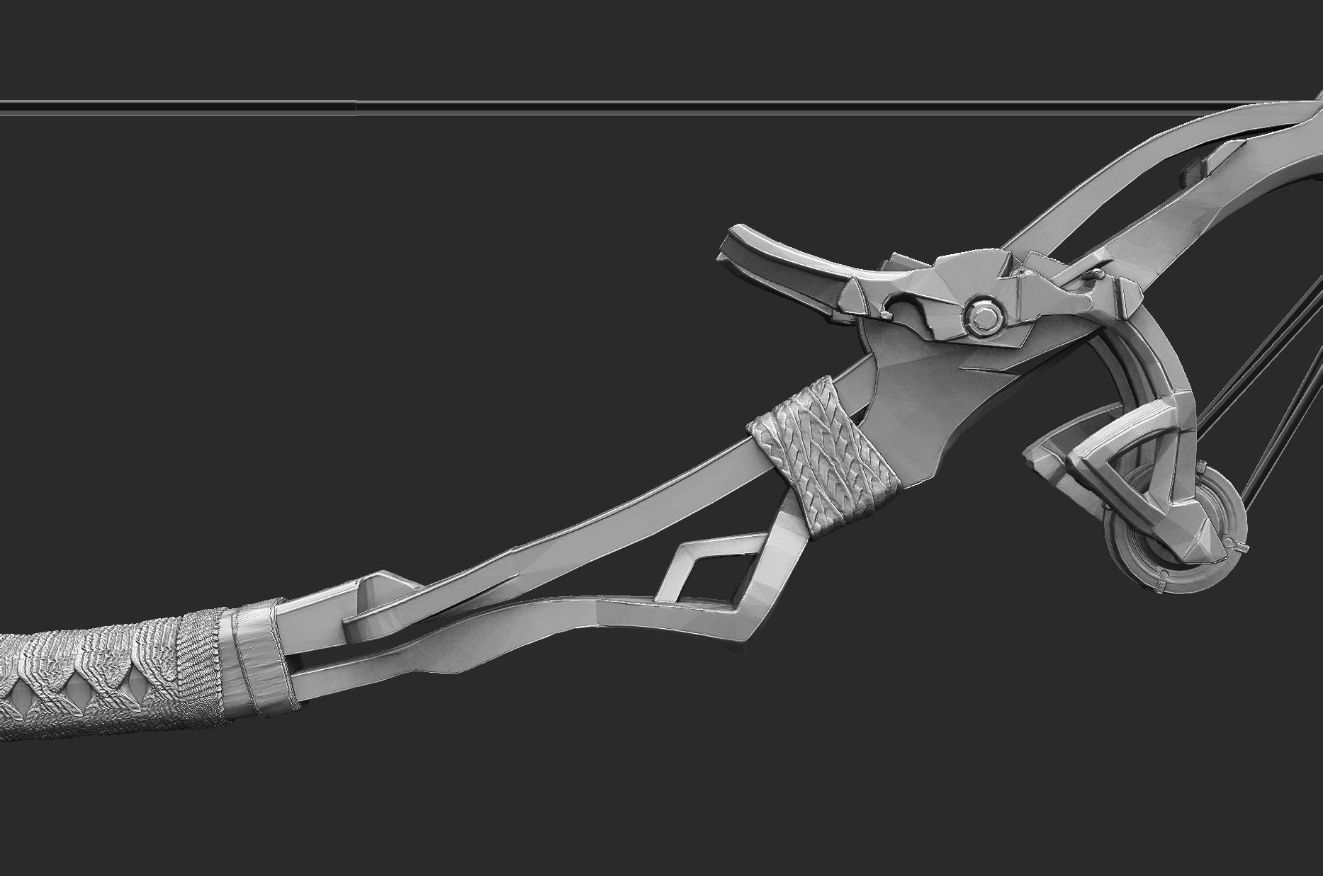 Hunter Bow Shadow Horizon Zero Dawn STL Digital Model 3D Print - Etsy UK