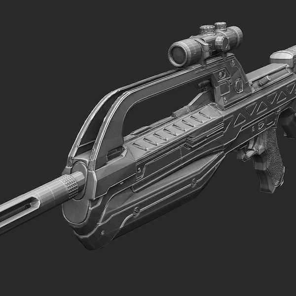 Halo Battle Rifle - Etsy