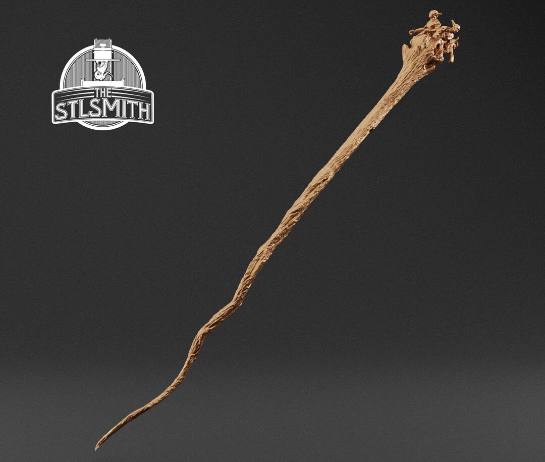 Everscamp Staff OB Life Size Replica Prop Kit 3D Print FDM - Etsy