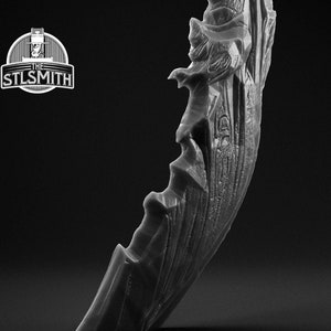 Storm Curved Sword Life Size Replica Prop Kit 3D Print FDM - Etsy