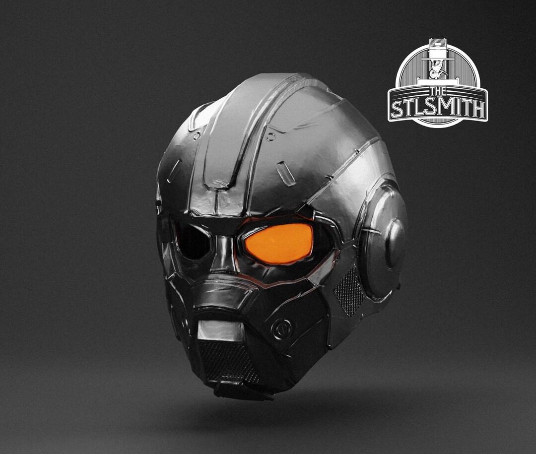 COG Commando Light Helmet Gears STL Digital Model Cosplay 3D Printing ...