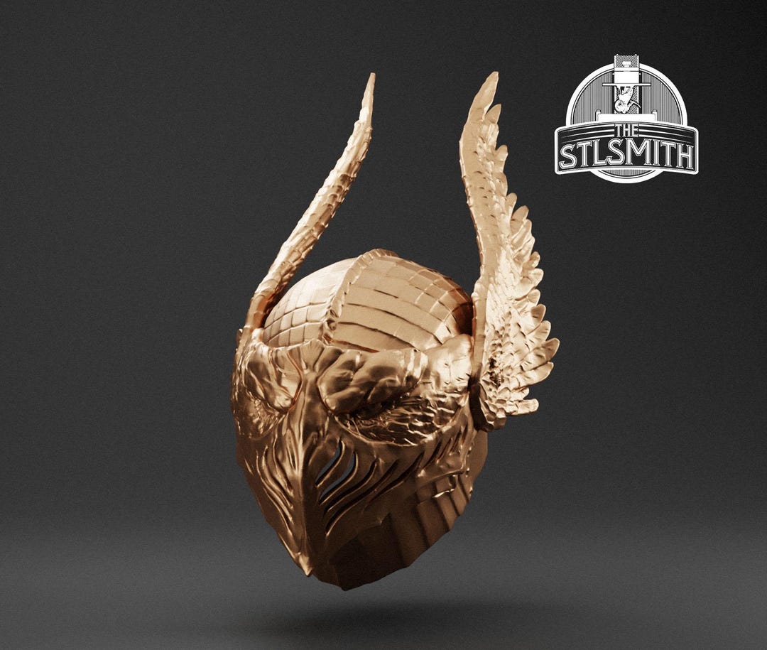 Gryphic Helm Dragon's Dogma STL Digital Model Cosplay 3D Printing - Etsy