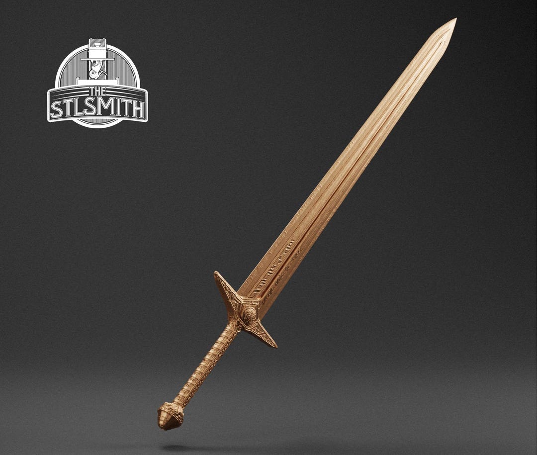 Dwarven Greatsword Life Size Replica Prop Kit 3D Print FDM - Etsy