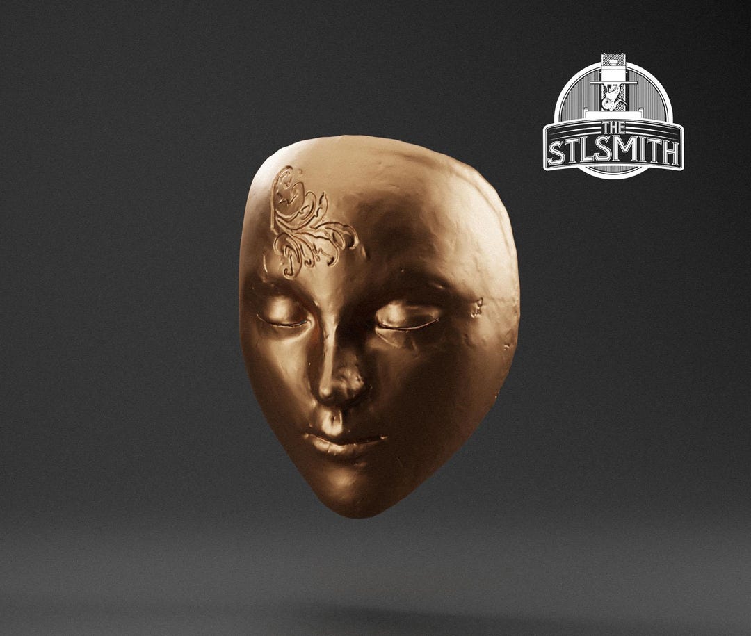 Sneering Mask Life Size Replica Prop Kit 3D Print FDM - Etsy