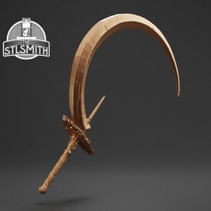 Crescent Moon Sword Life Size Replica Prop Kit 3D Print FDM - Etsy