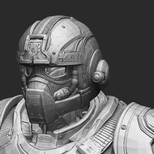 Gears of War COG Helmet 3D Print Model - Etsy