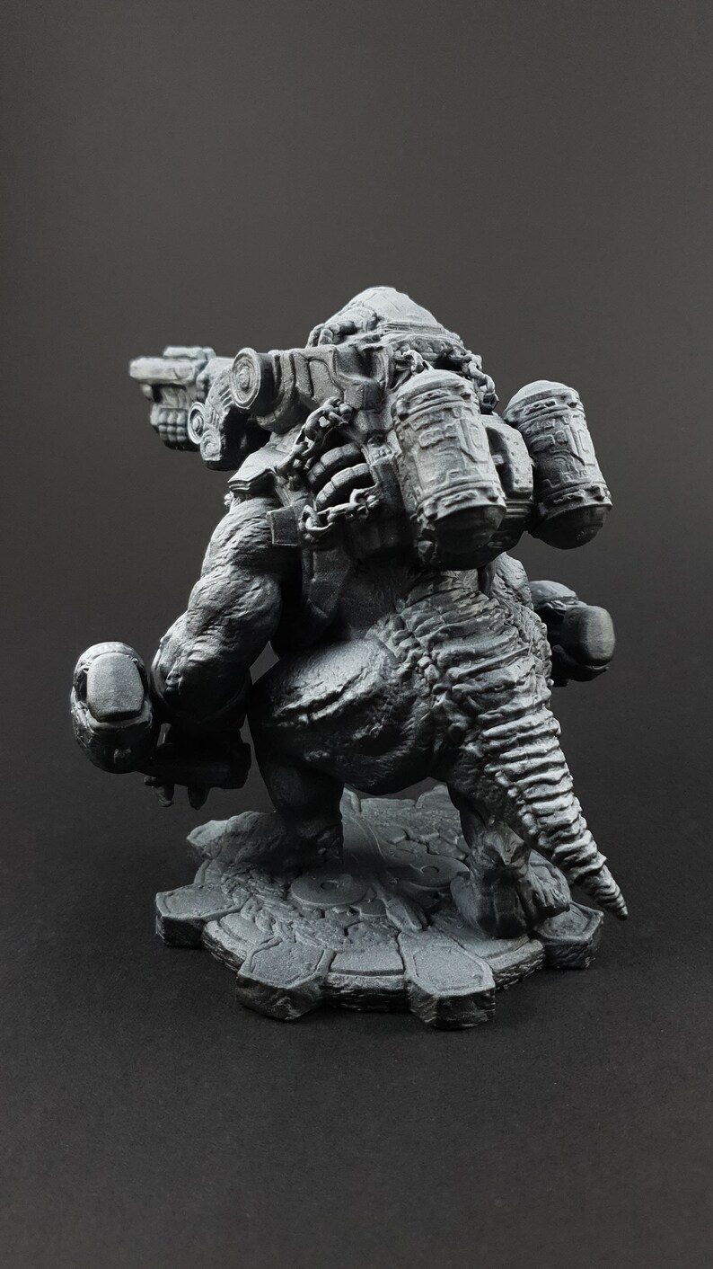 Brumak Gears Of War 3d Model Stl File 3d Print Etsy