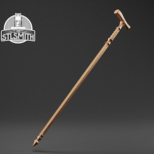 Threaded Cane Life Size Replica Prop Kit 3D Print FDM - Etsy