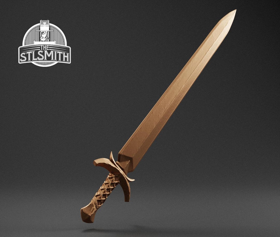 Cutthroat's Sword Life Size Replica Prop Kit 3D Print FDM - Etsy
