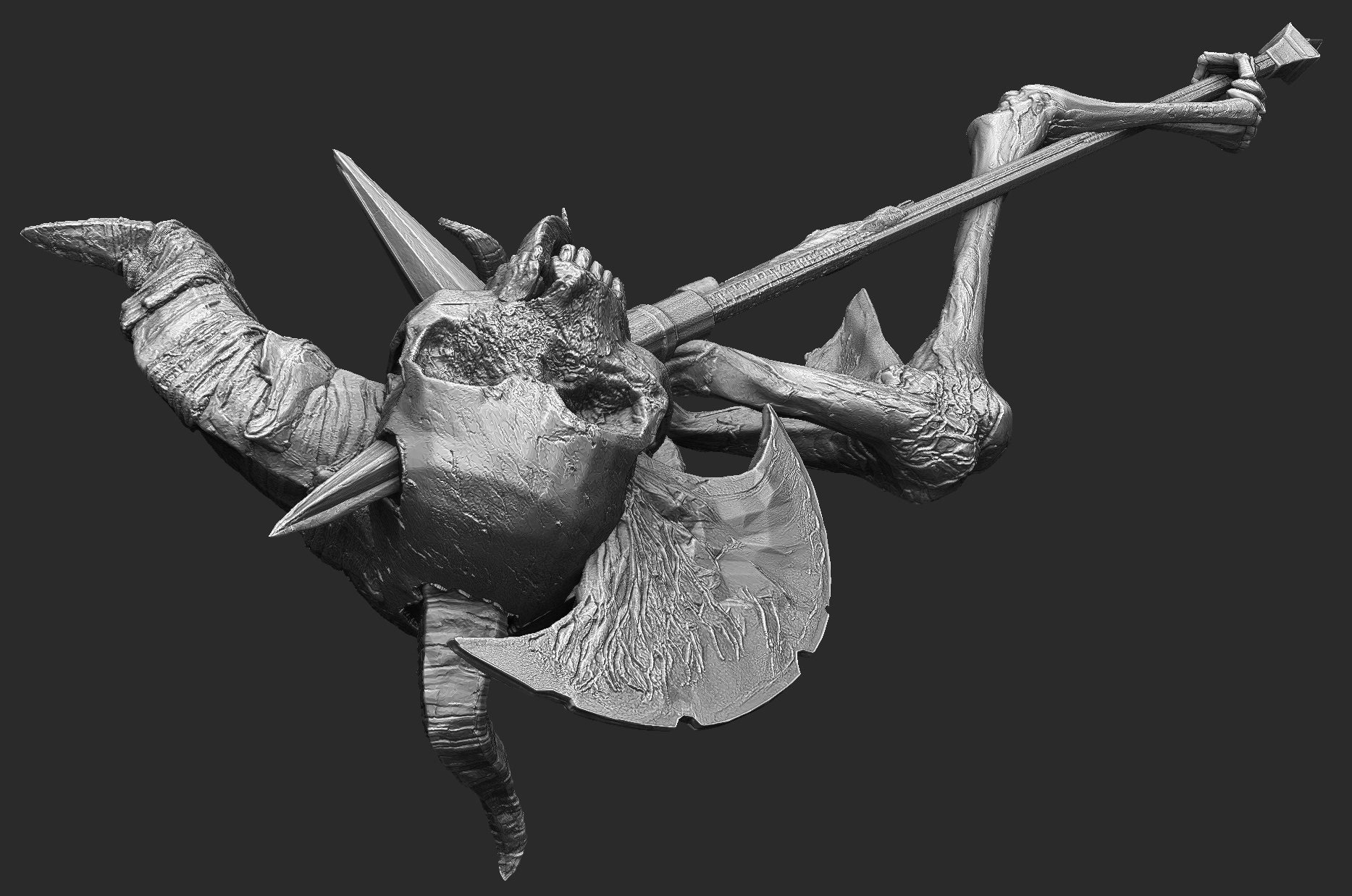 Crucifix of the Mad King Dark Souls 3 STL Digital Model 3D - Etsy Australia