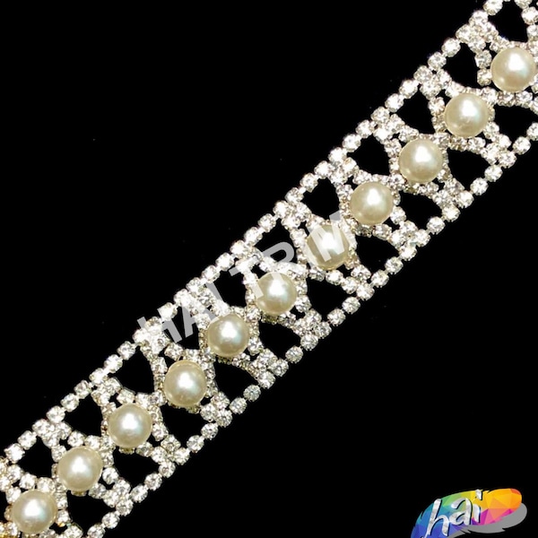 Rhinestone Trim by the Yard - Etsy