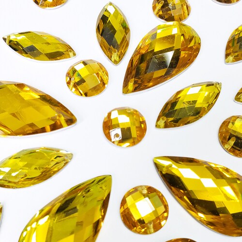 Loose Kelly Green Resin Rhinestones Green Sew on Stones - Etsy