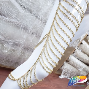 SOLD PER PIECE! Gold Leg Chain, Rose Gold Leg Chain Piece, Silver ...