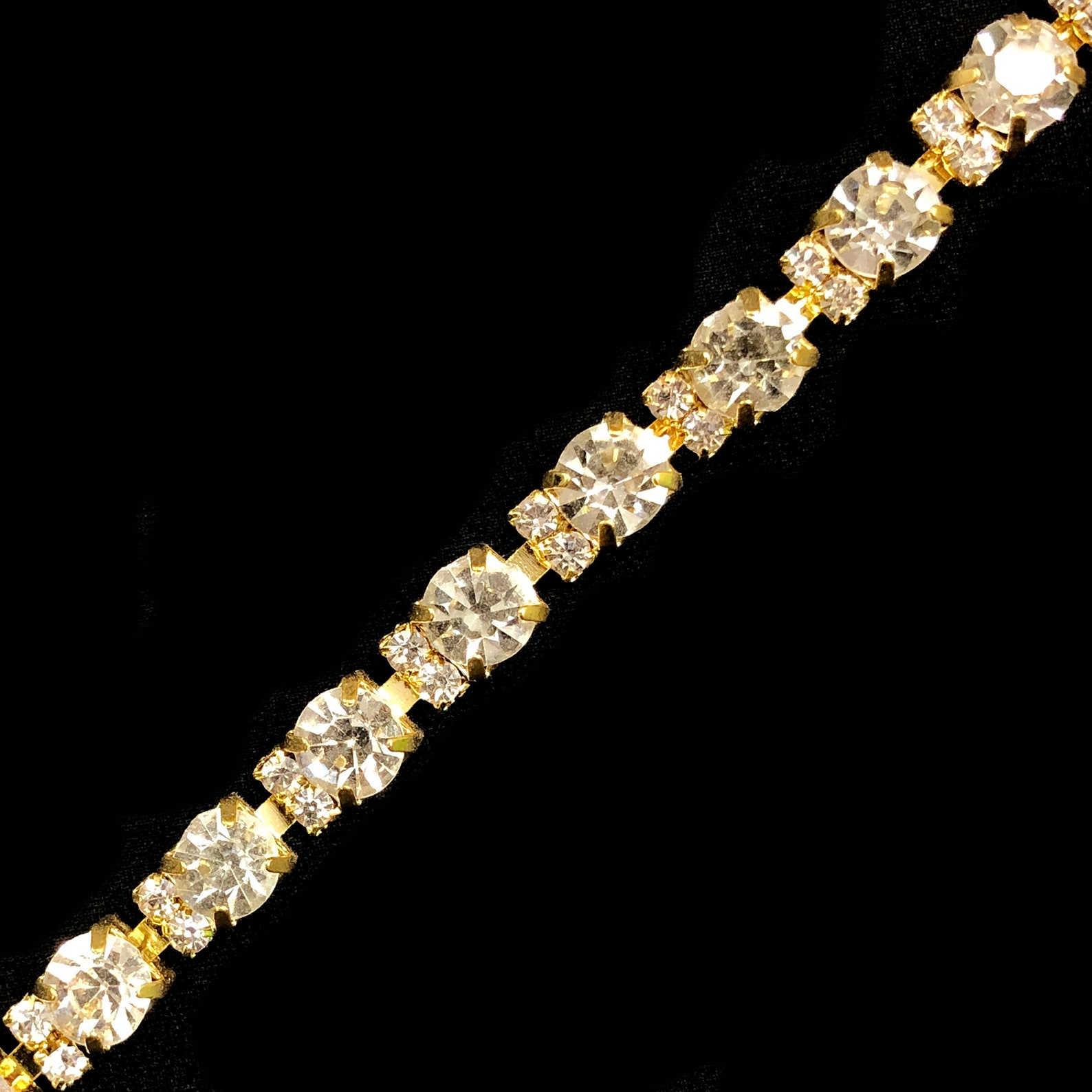 Crystal Rhinestone Trimming Wedding or Formal Rhinestone - Etsy