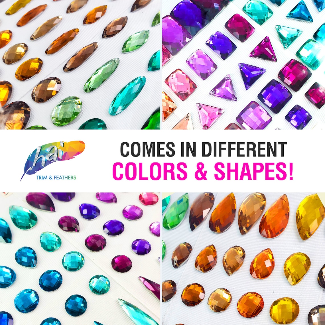 Loose Teal Resin Rhinestones Teal Green Sew on Stones - Etsy