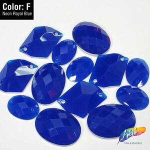 Neon Stones, Fluorescent Color Resin Rhinestones, Pink Sew on Colorful ...