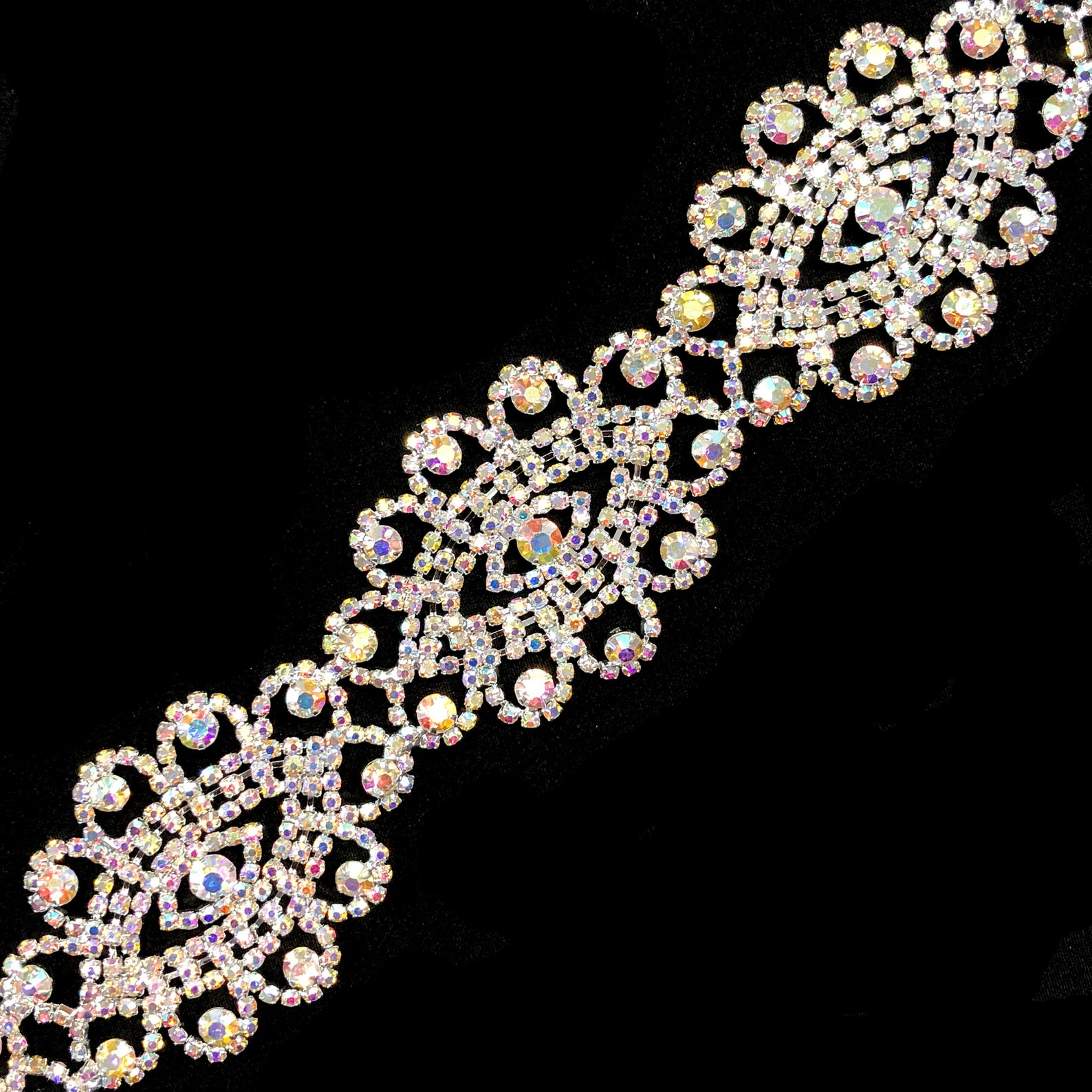 Crystal Rhinestone Trimming Wedding or Formal Rhinestone - Etsy