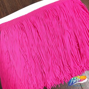 Neon Chainette Fringe, Polyester Fabric Fringe, Tassel Fringe by the ...