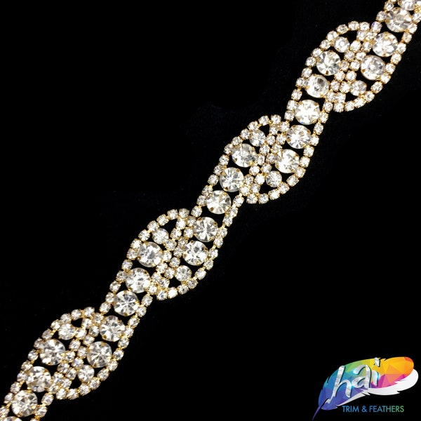 Rhinestone Trim - Etsy